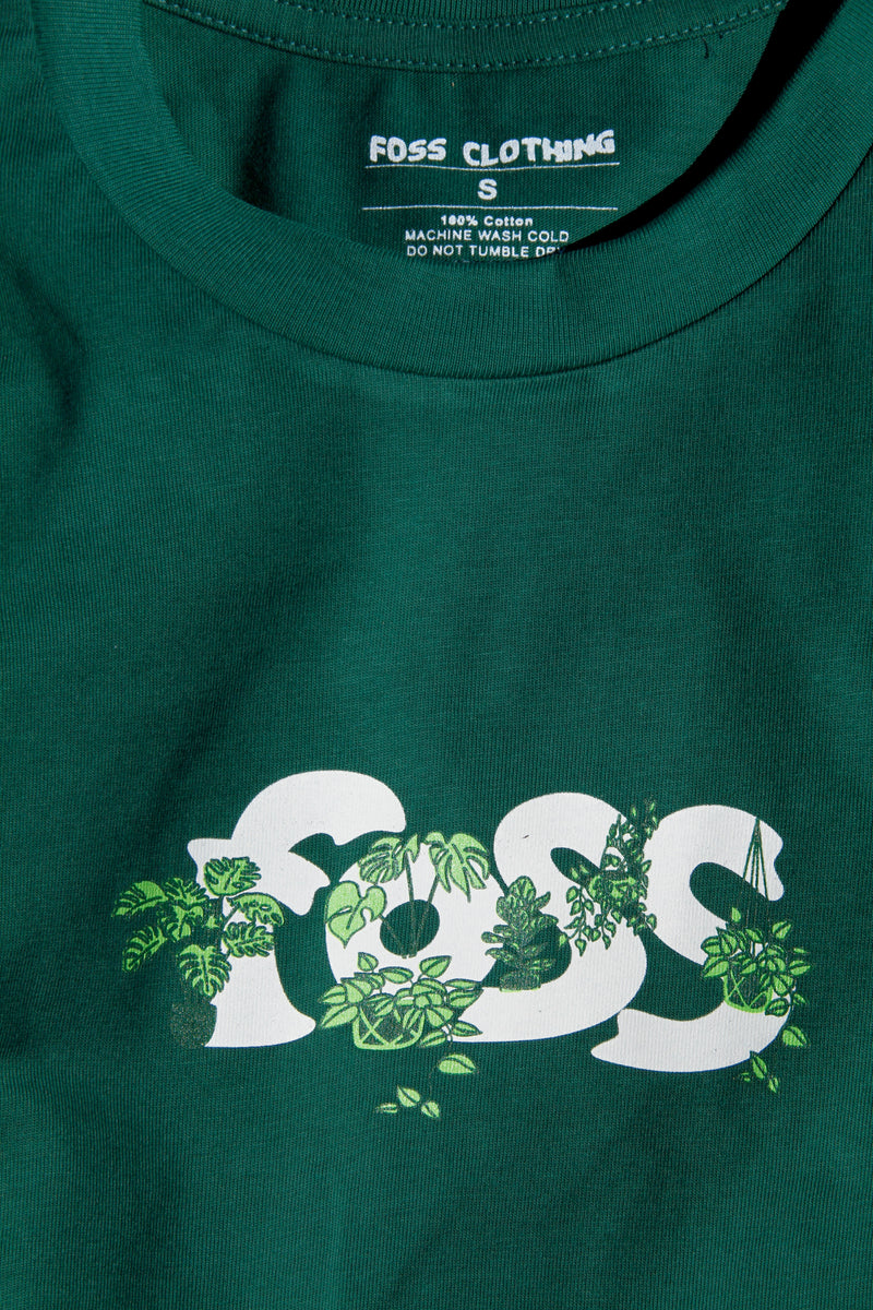 Pot Plants Tee - Green – FOSS Clothing
